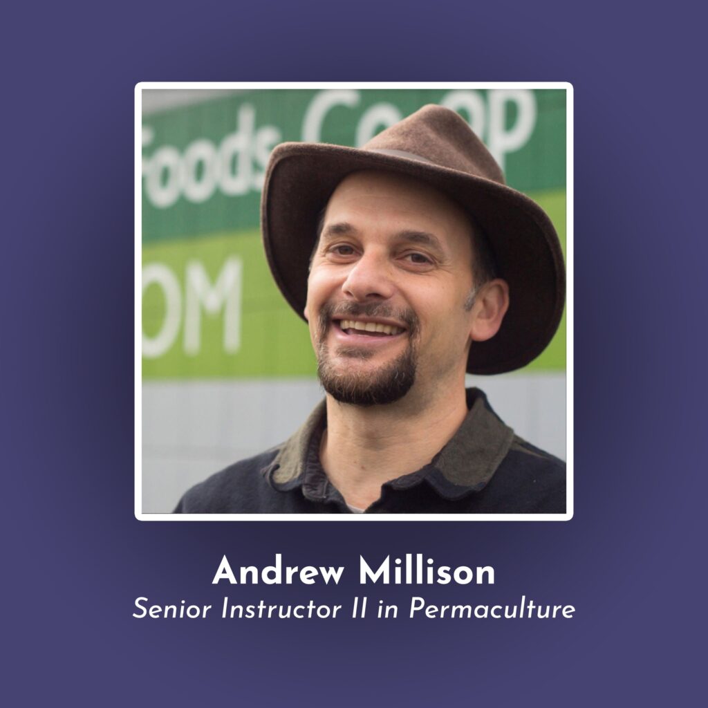 Andrew Millison: "Geomorphology, Permaculture, and The Good Work" - The ...